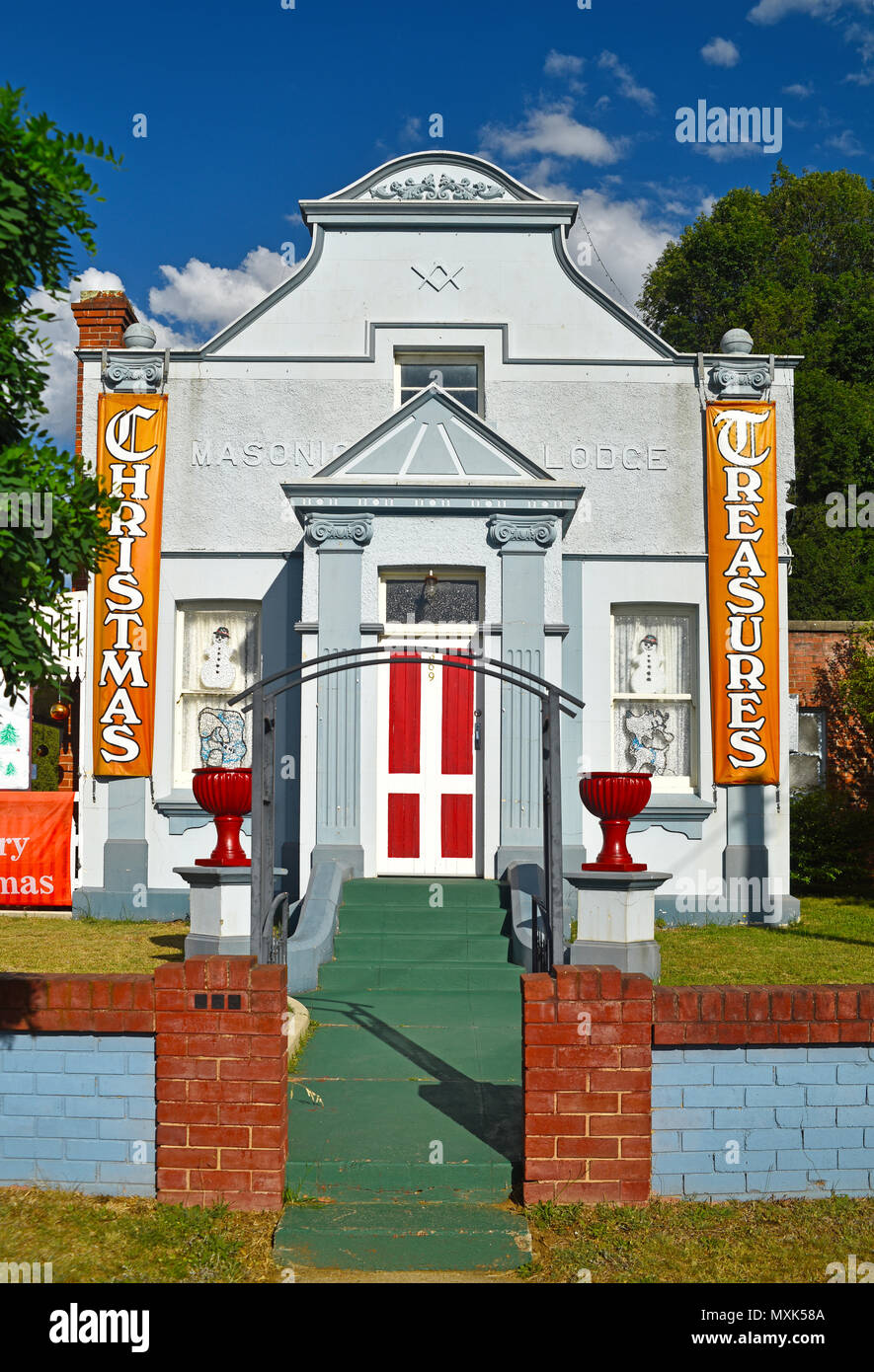 the masonic hall in Tenterfield in Northern new south wales, australia ...