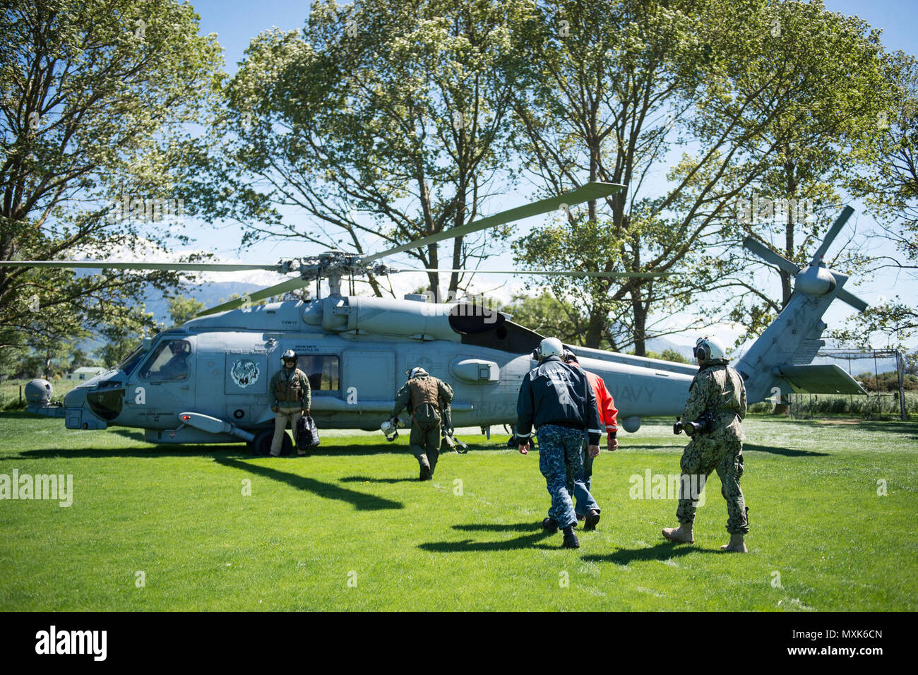2016 earthquake damage aerial hi-res stock photography and images - Alamy