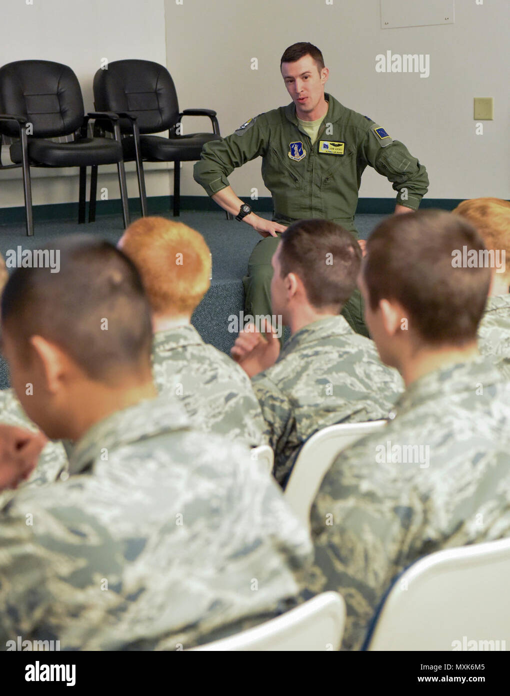 Air Force Junior Reserve Officer Training Corps cadets from North Pole ...