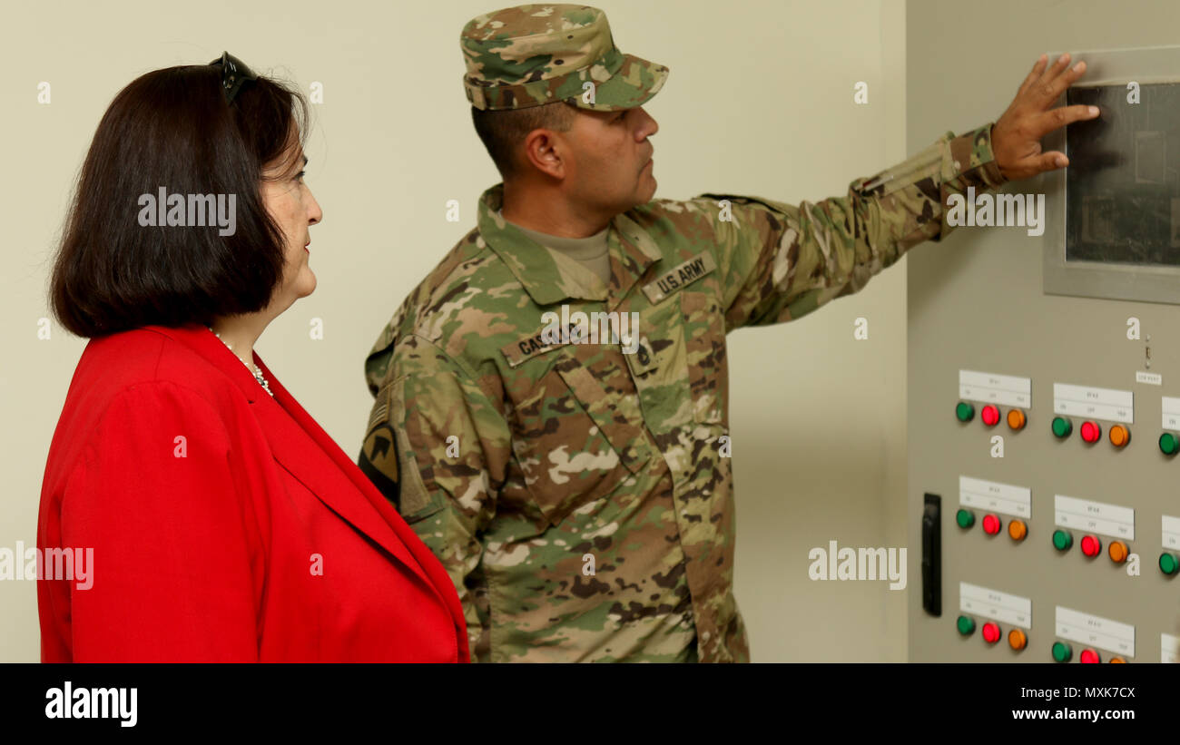 The Honorable Katherine Hammack, assistant secretary of the Army for ...