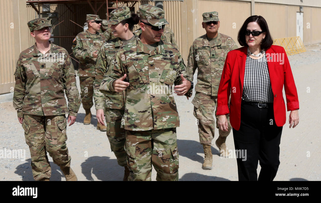 The Honorable Katherine Hammack, assistant secretary of the Army for ...