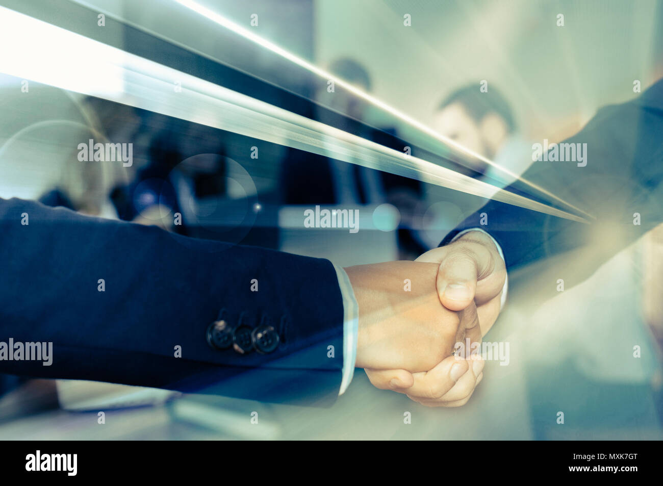 Abstract people shaking hands on hi-res stock photography and images ...