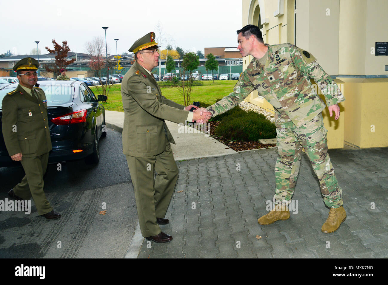 U.S. Army Lt. Col. Brian Bender, Commander U.S. Army Health Clinic ...