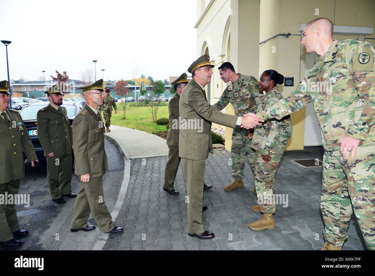U.S. Army Lt. Col. Brian Bender, Commander U.S. Army Health Clinic ...