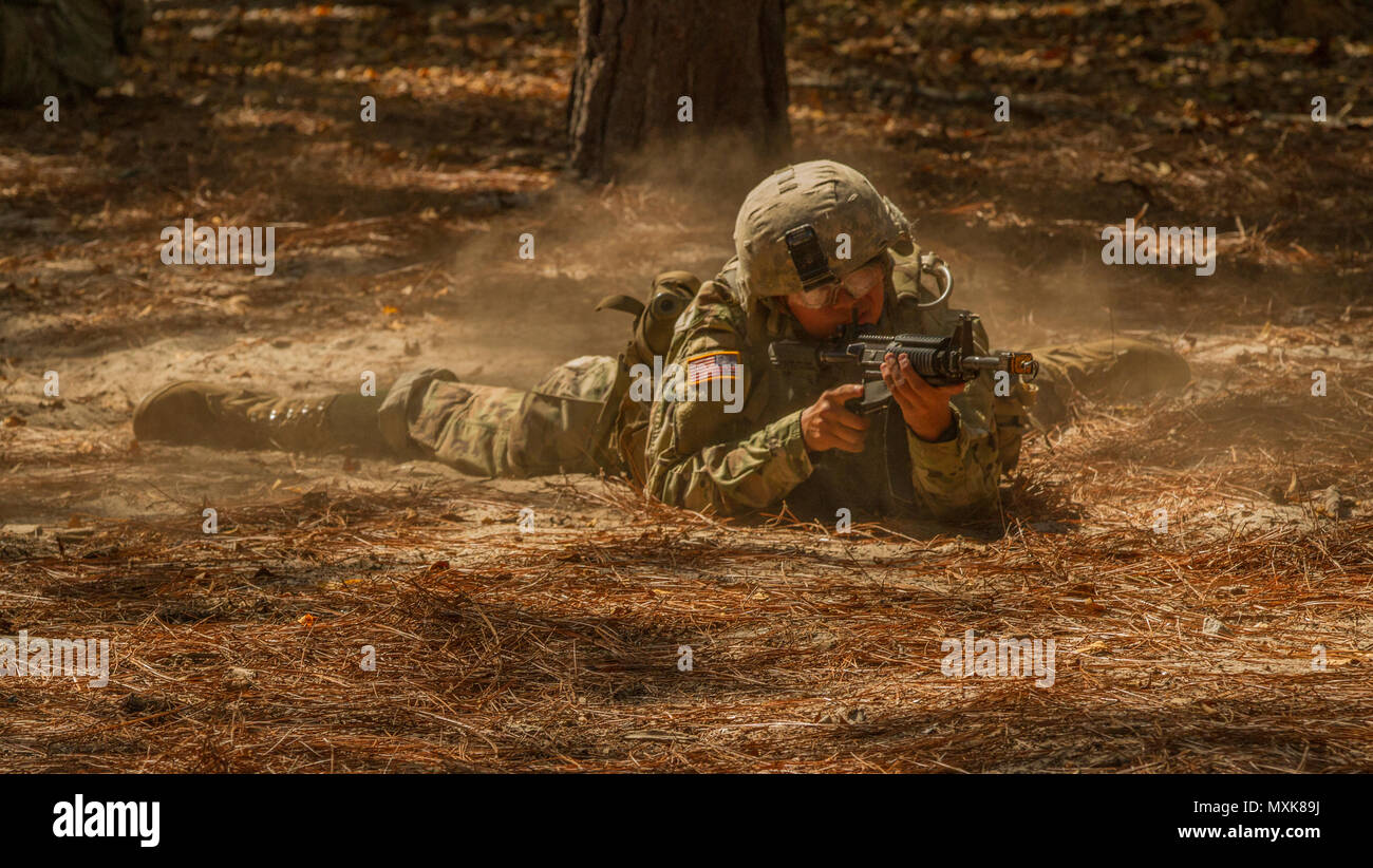 Pvt. Diego Garcia, an Army Reserve Soldier in basic combat training ...