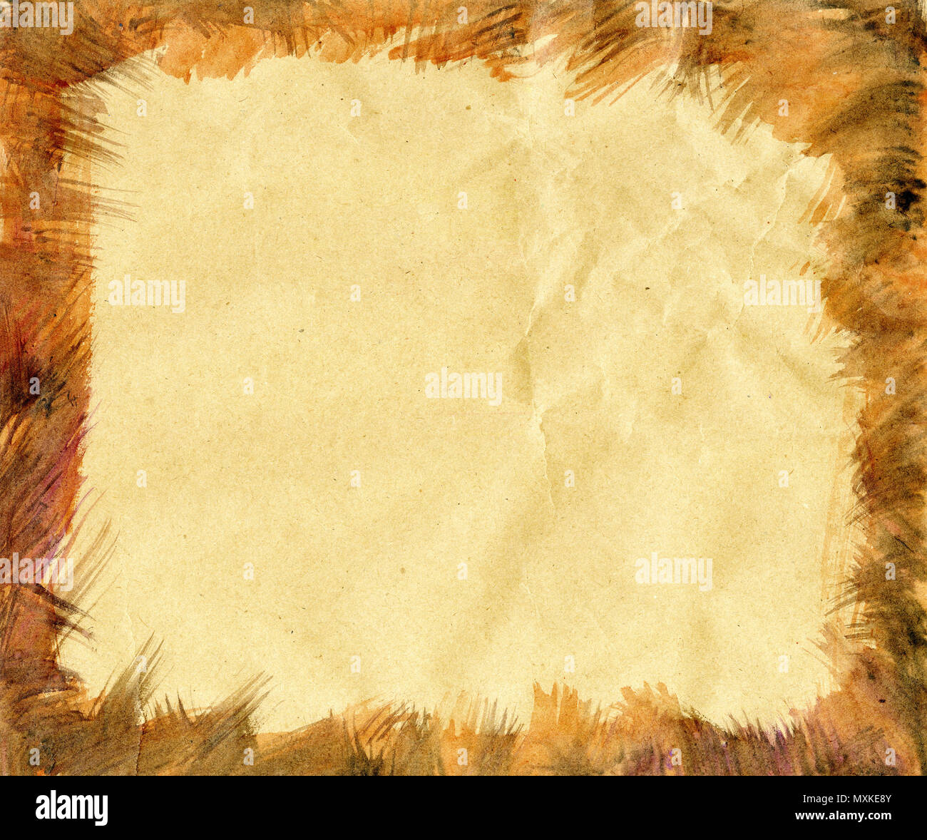 Beige water color background paper hi-res stock photography and images ...