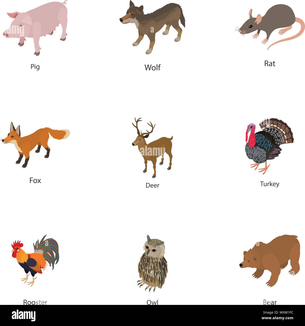 Eagle domesticated Stock Vector Images - Alamy