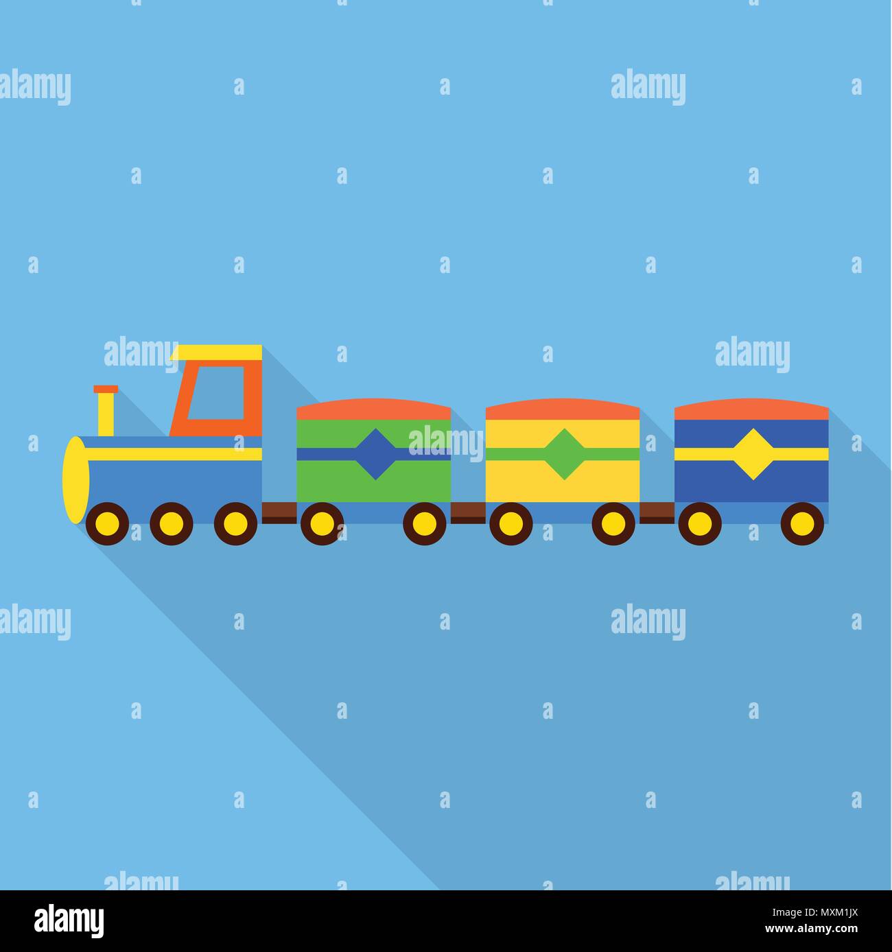 Rolling stock train Stock Vector Images - Alamy