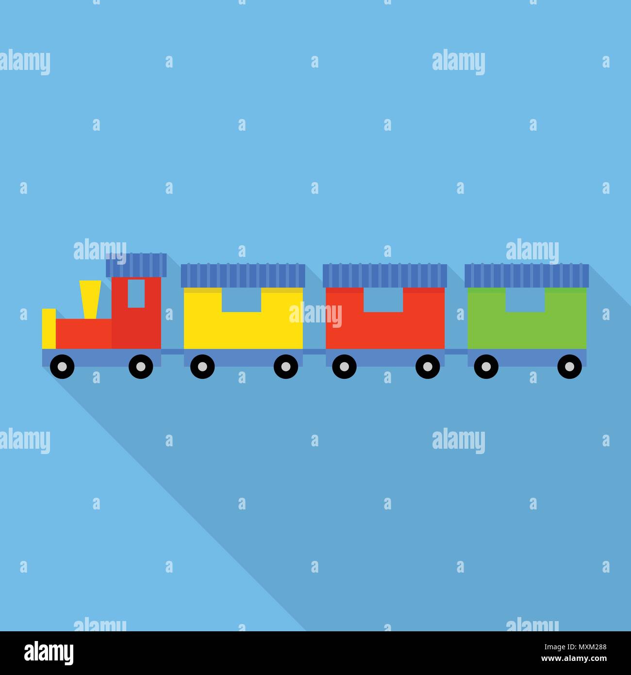 Cutetrain Stock Vector Images - Alamy