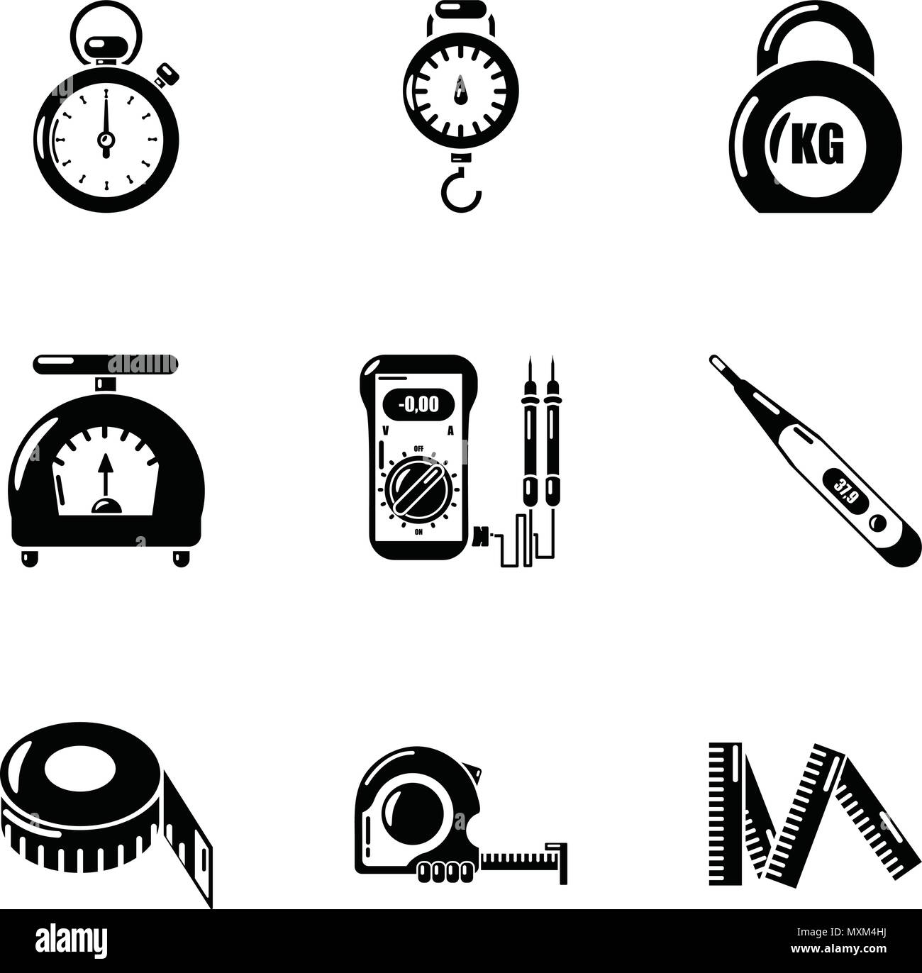 Home height measurement Black and White Stock Photos & Images - Alamy