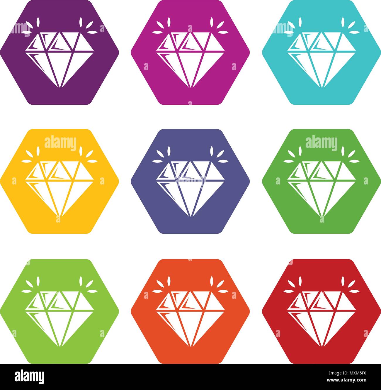 Isolated mineralogy icon symbol Stock Vector Images - Alamy