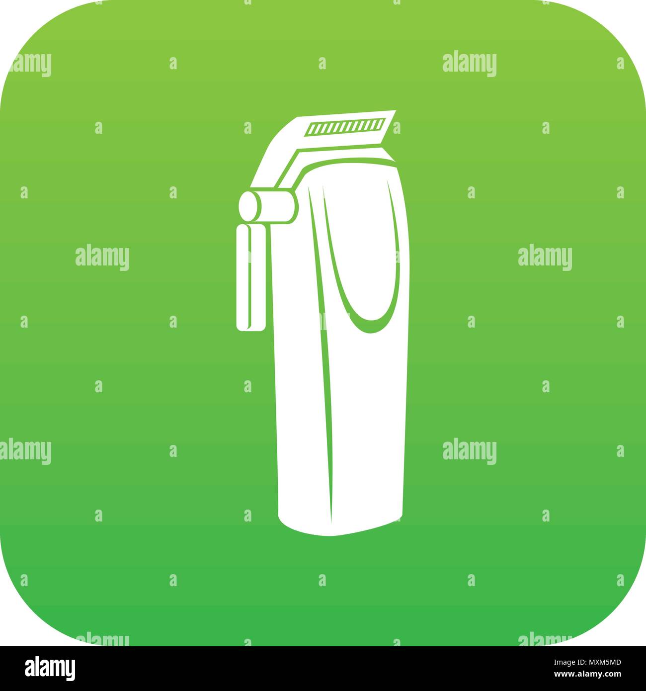 Electric razor icon green vector Stock Vector Image & Art - Alamy