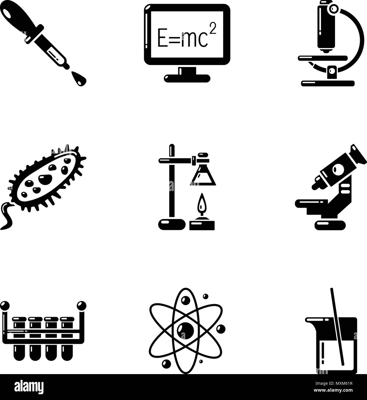 Chemical laboratory history Stock Vector Images - Alamy