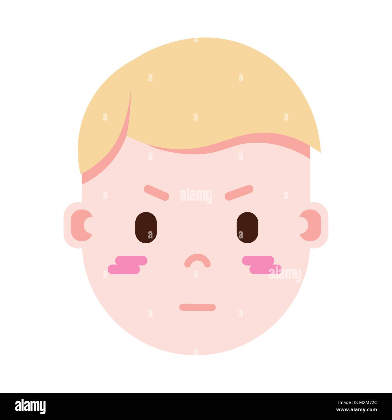 Embarrass man Stock Vector Images - Alamy