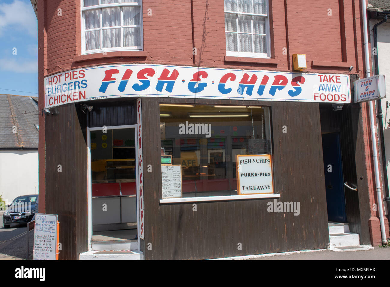 Old fish and chip shop hi-res stock photography and images - Alamy