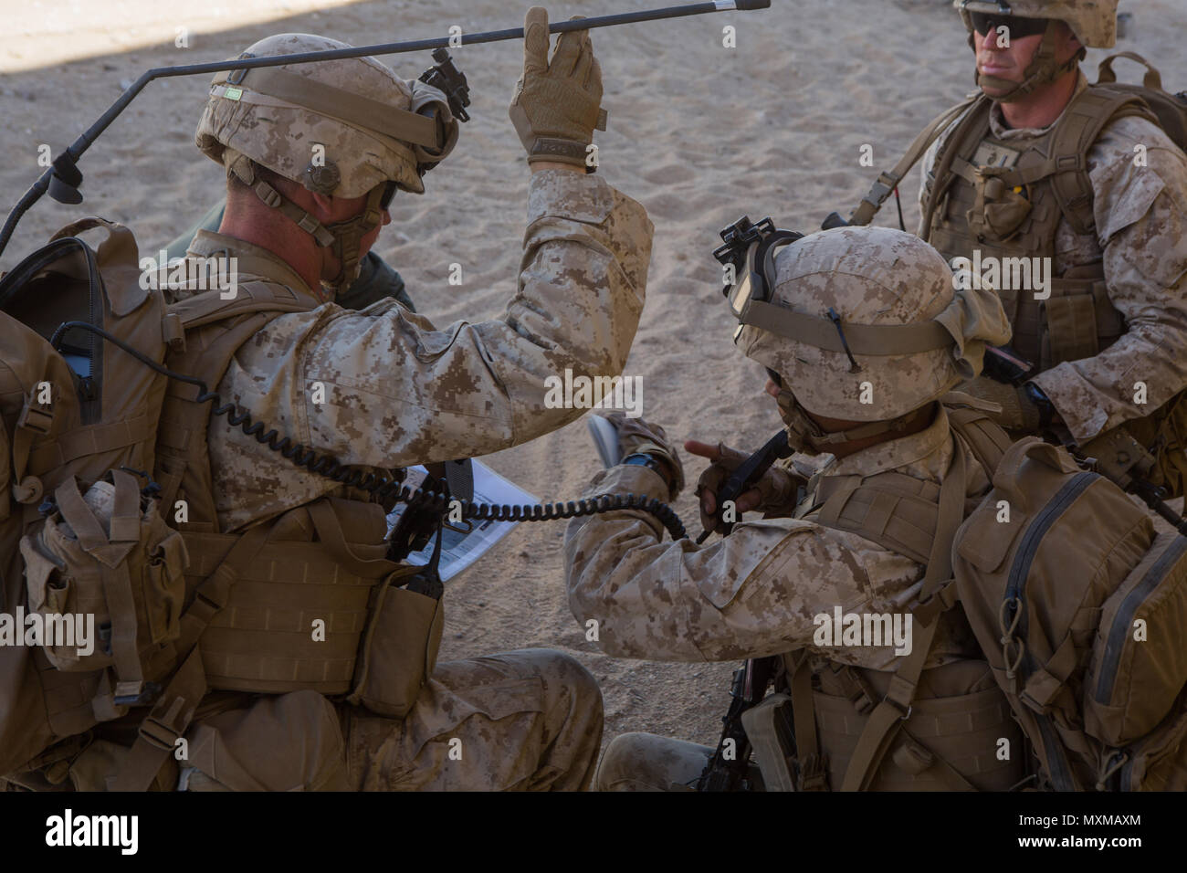U.S. Marines with Alpha Company, 1st Battalion, 2nd Marine Regiment ...