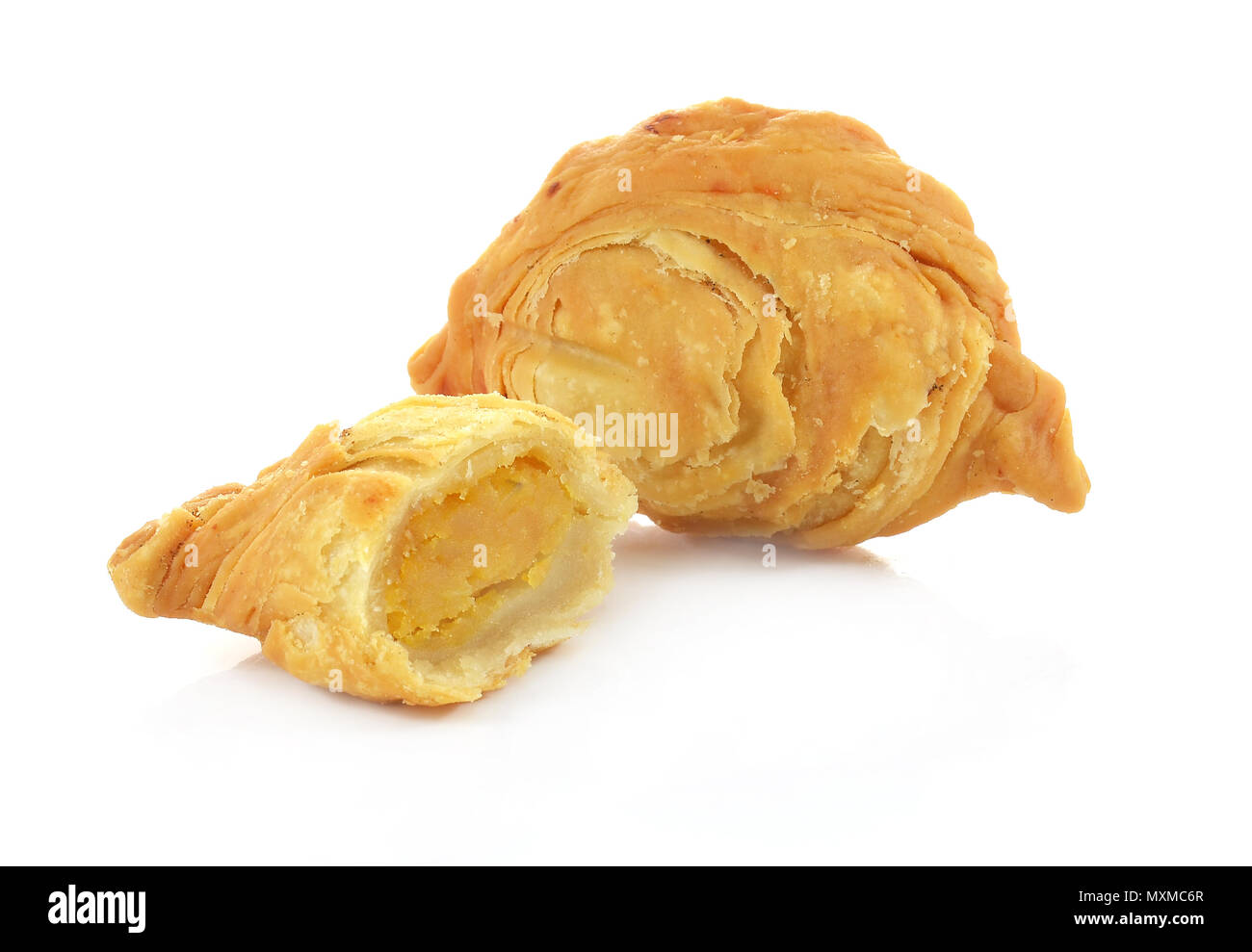 Curry Puff pastry Stock Photo - Alamy