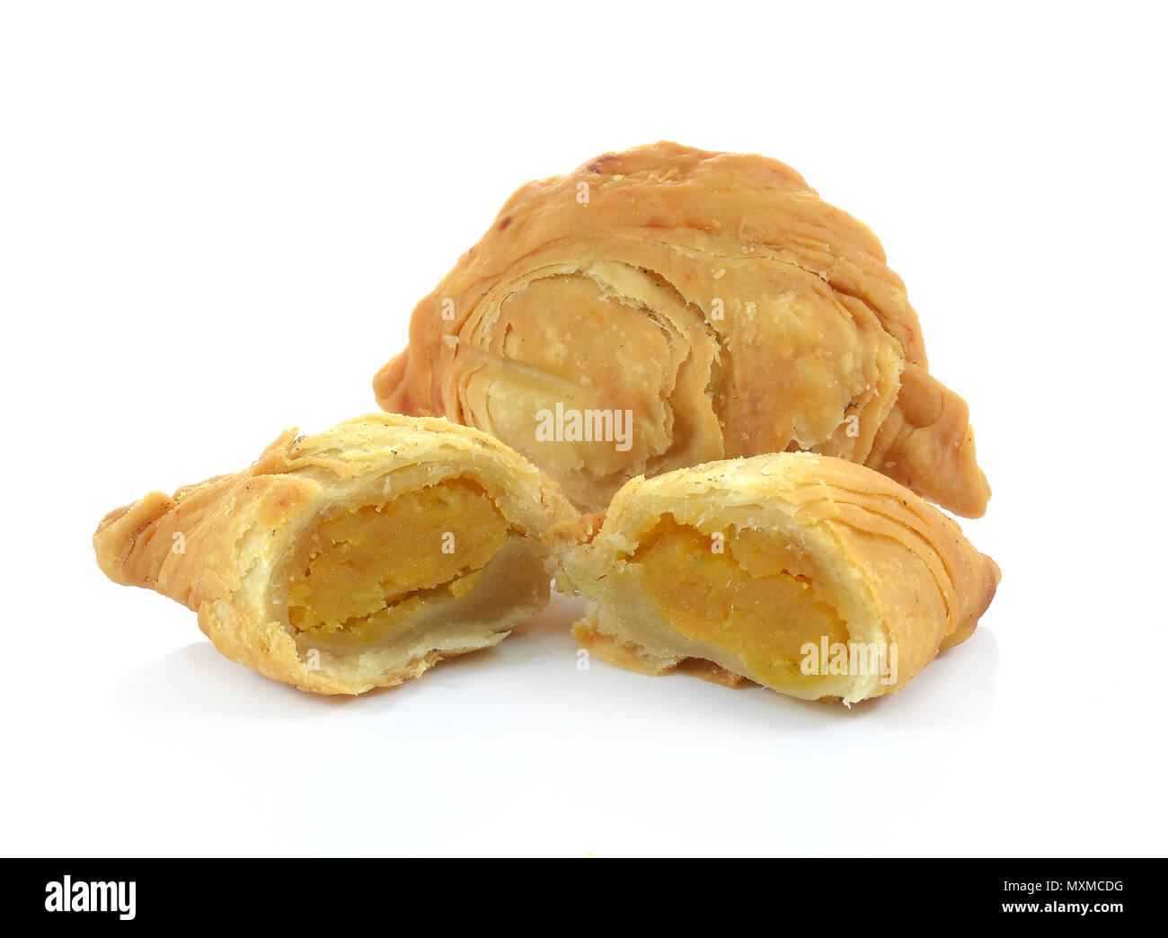 Curry Puff pastry Stock Photo - Alamy