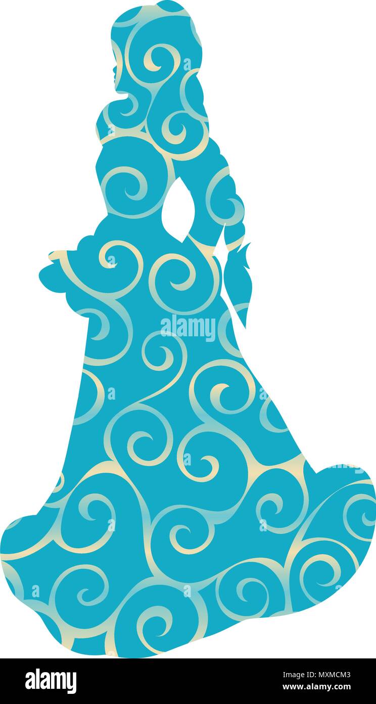 Fairytale illustration maiden hi-res stock photography and images - Alamy