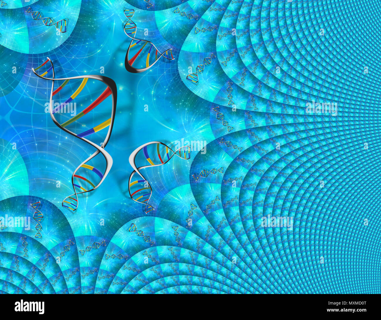 Dna Double Helix Strands High Resolution Stock Photography and Images ...