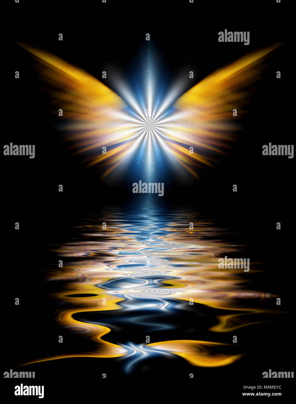 Shining angel hi-res stock photography and images - Alamy