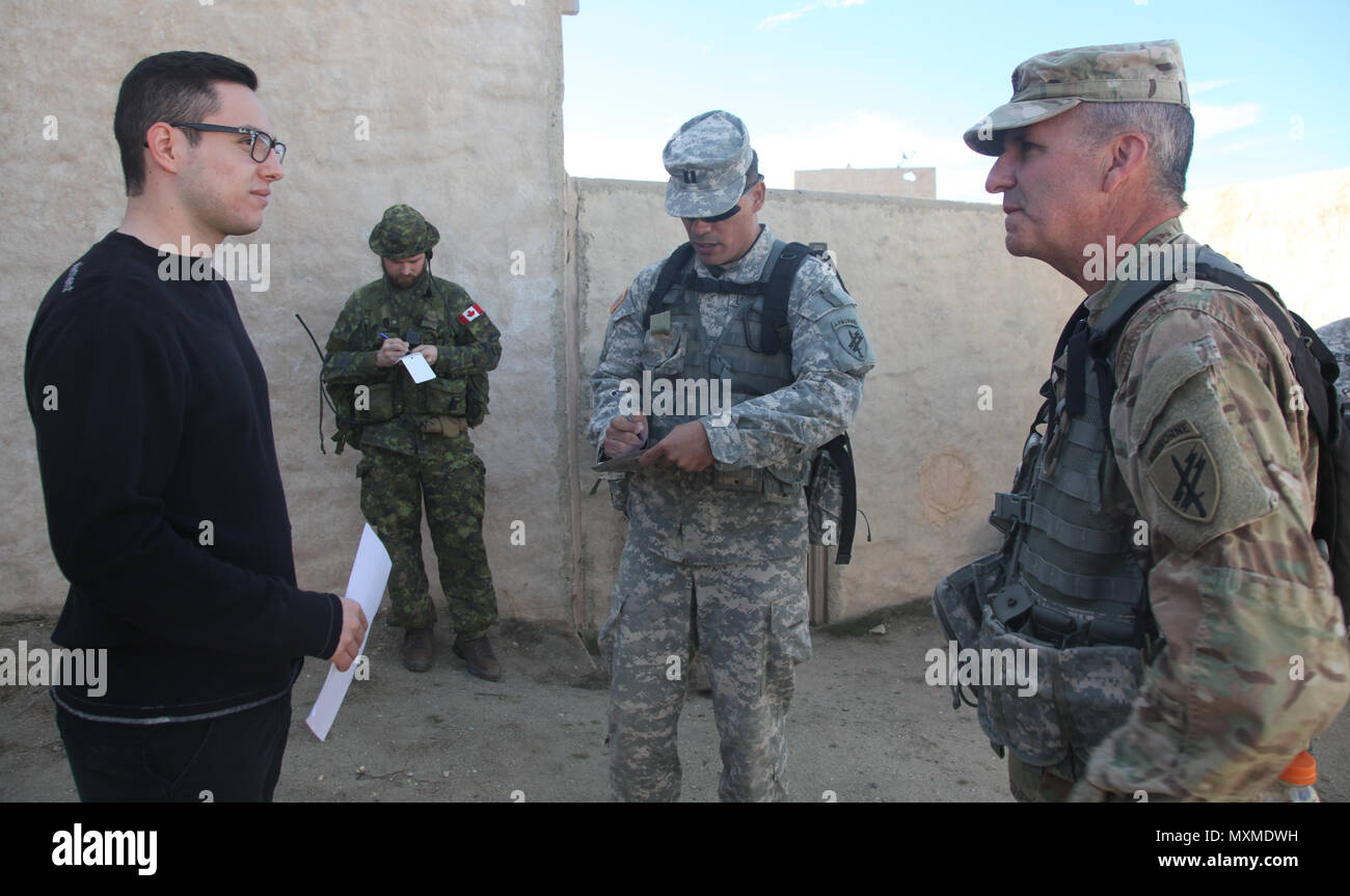 U.S. Army Sgt. Craig Williams (Right) and Capt. Aaron Montes (Middle ...