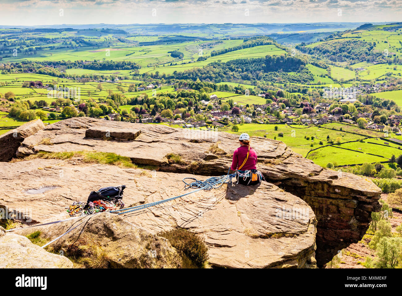 Fitness climber ropes hi-res stock photography and images - Alamy