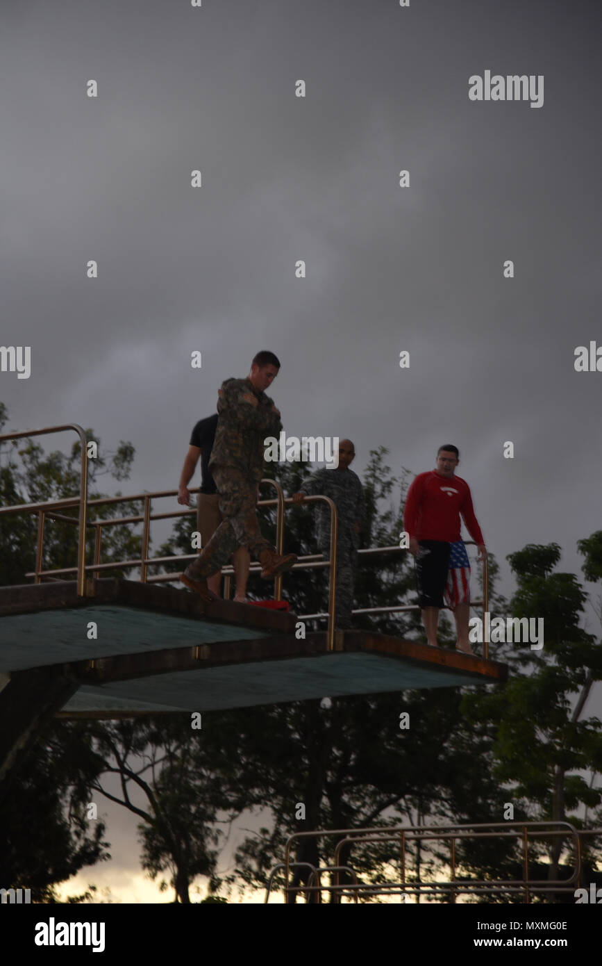SCHOFIELD BARRACKS, Hawaii – During water survival training a Soldier ...