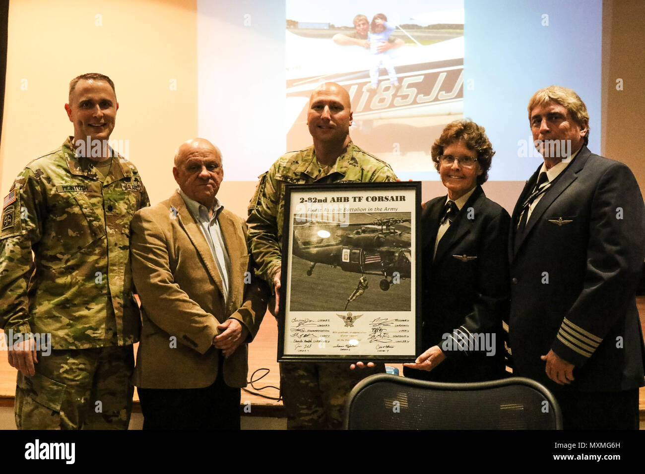 Lt. Col. Travis McIntosh, commander, 2nd Assault Helicopter Battalion ...