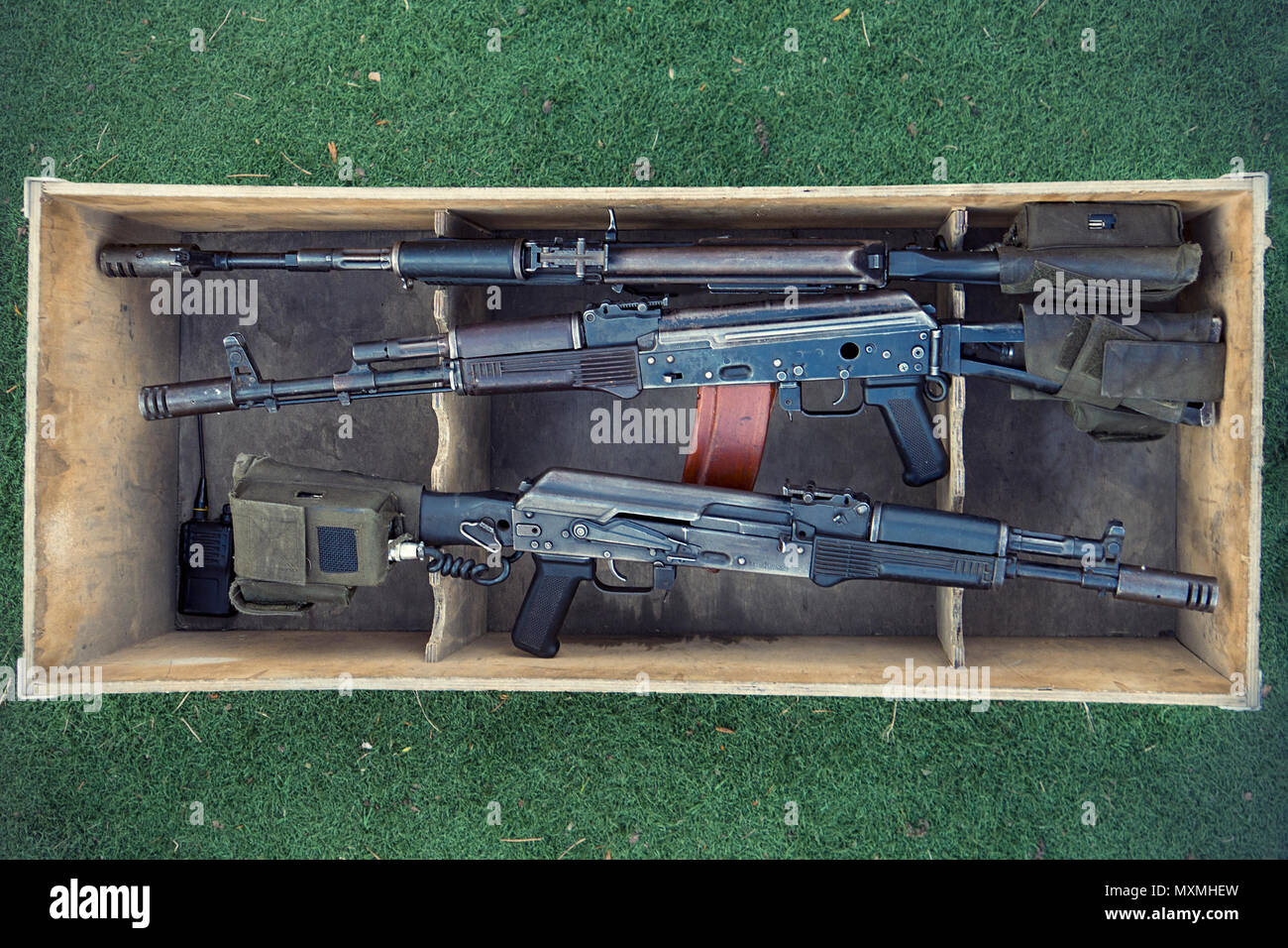 Ukraine wooden rifles hi-res stock photography and images - Alamy