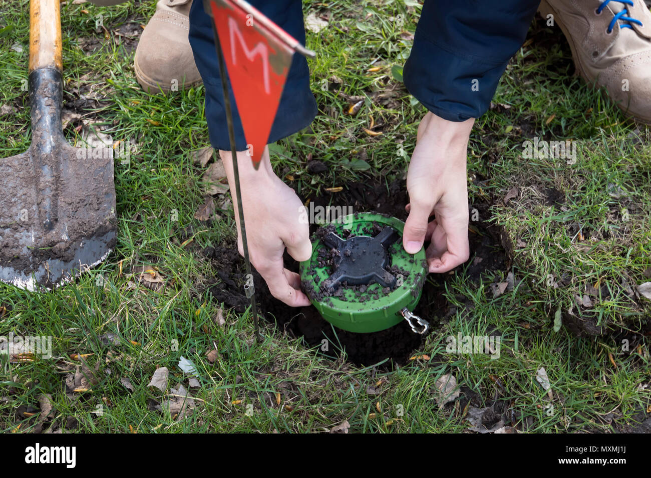 Those guys in the field hi-res stock photography and images - Alamy