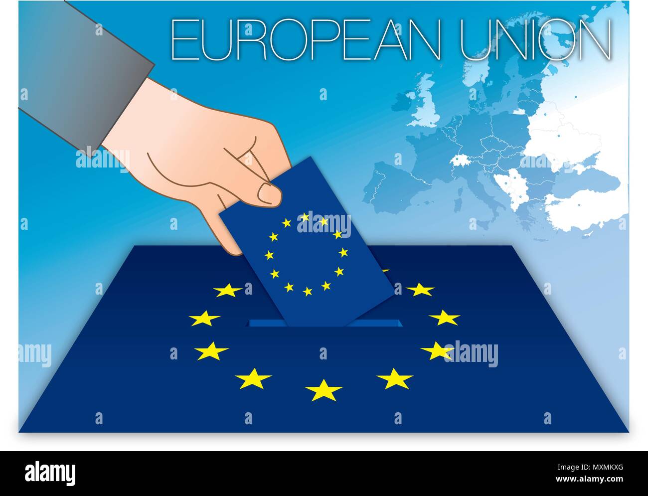 Parliament election sheet Stock Vector Images - Alamy