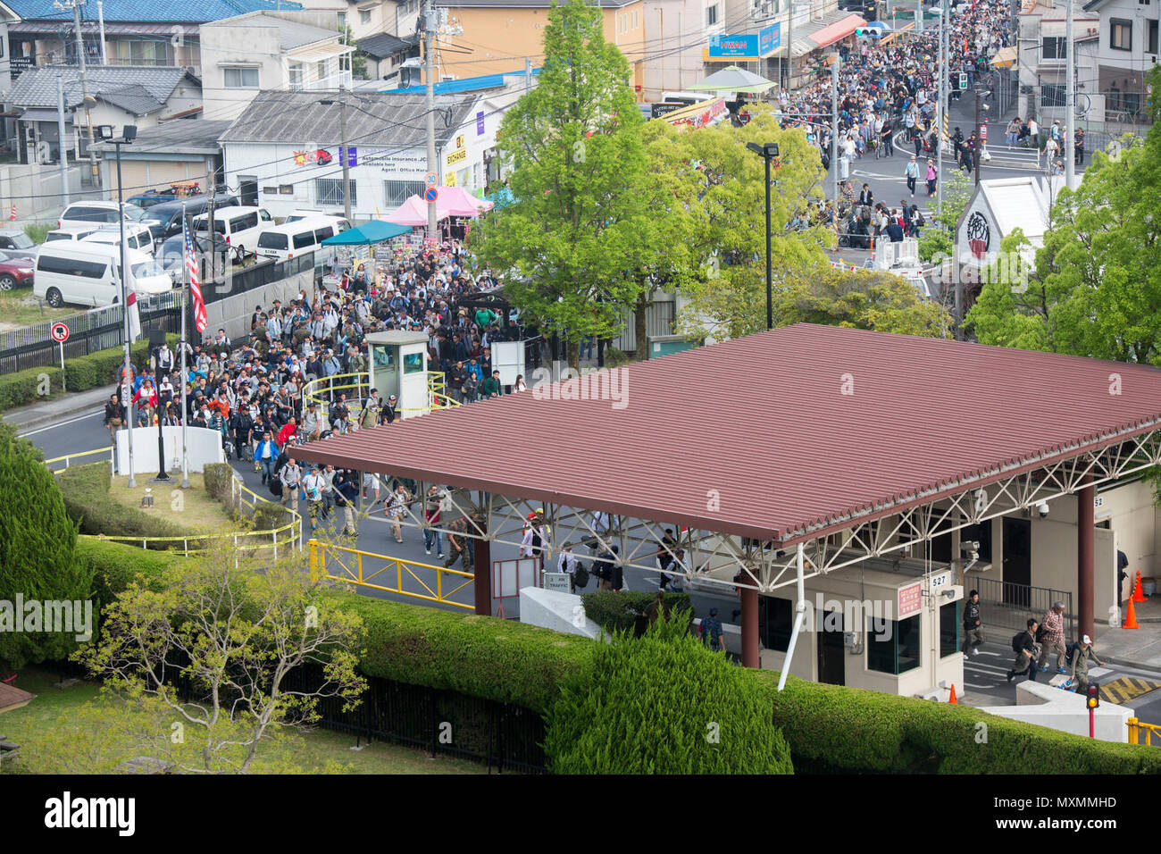 Marine Corps Air Station Iwakuni, Japan, opened its gates to ...