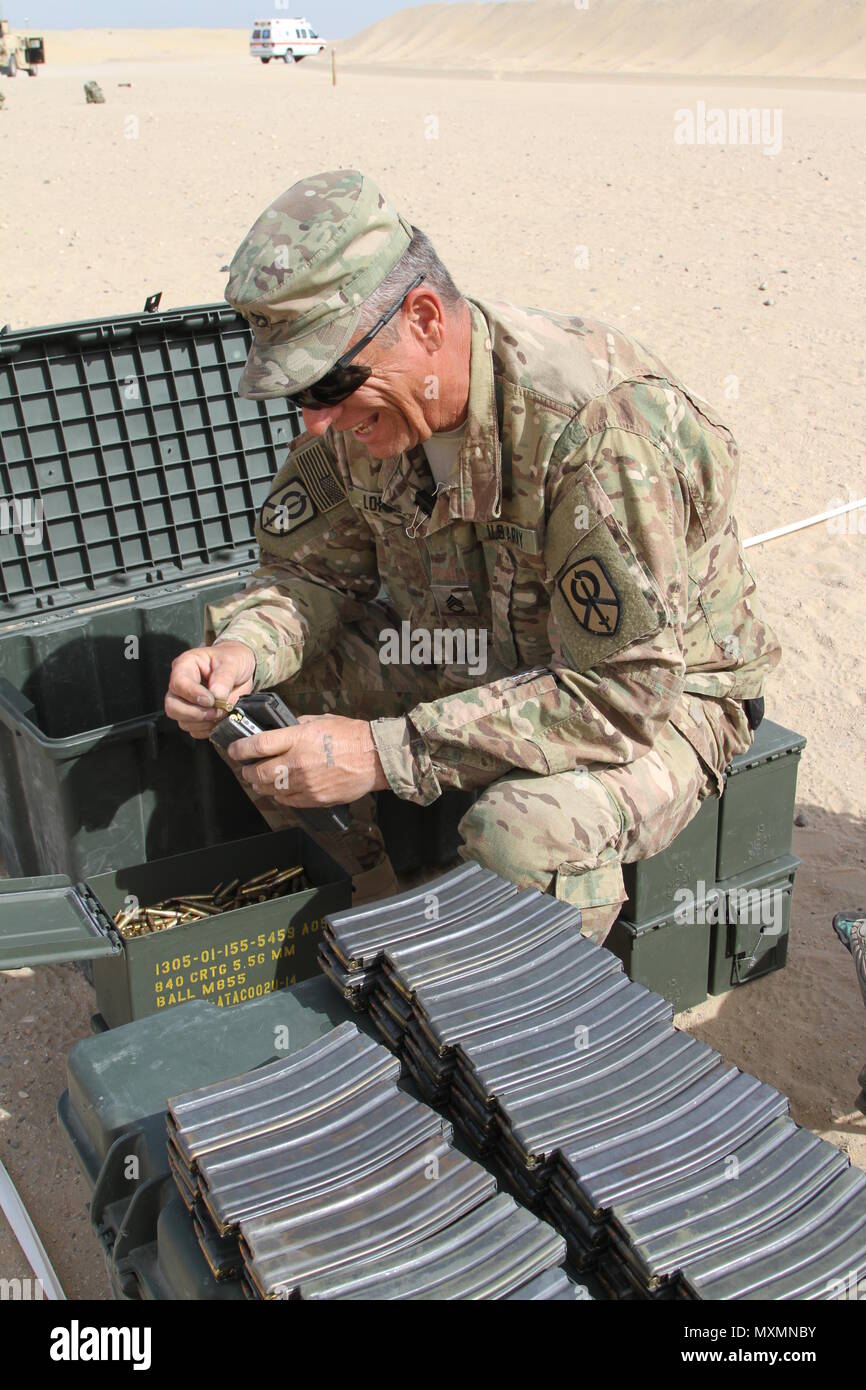 Army Reserve Staff Sgt. Anthony Lopreste, supply sergeant from the ...