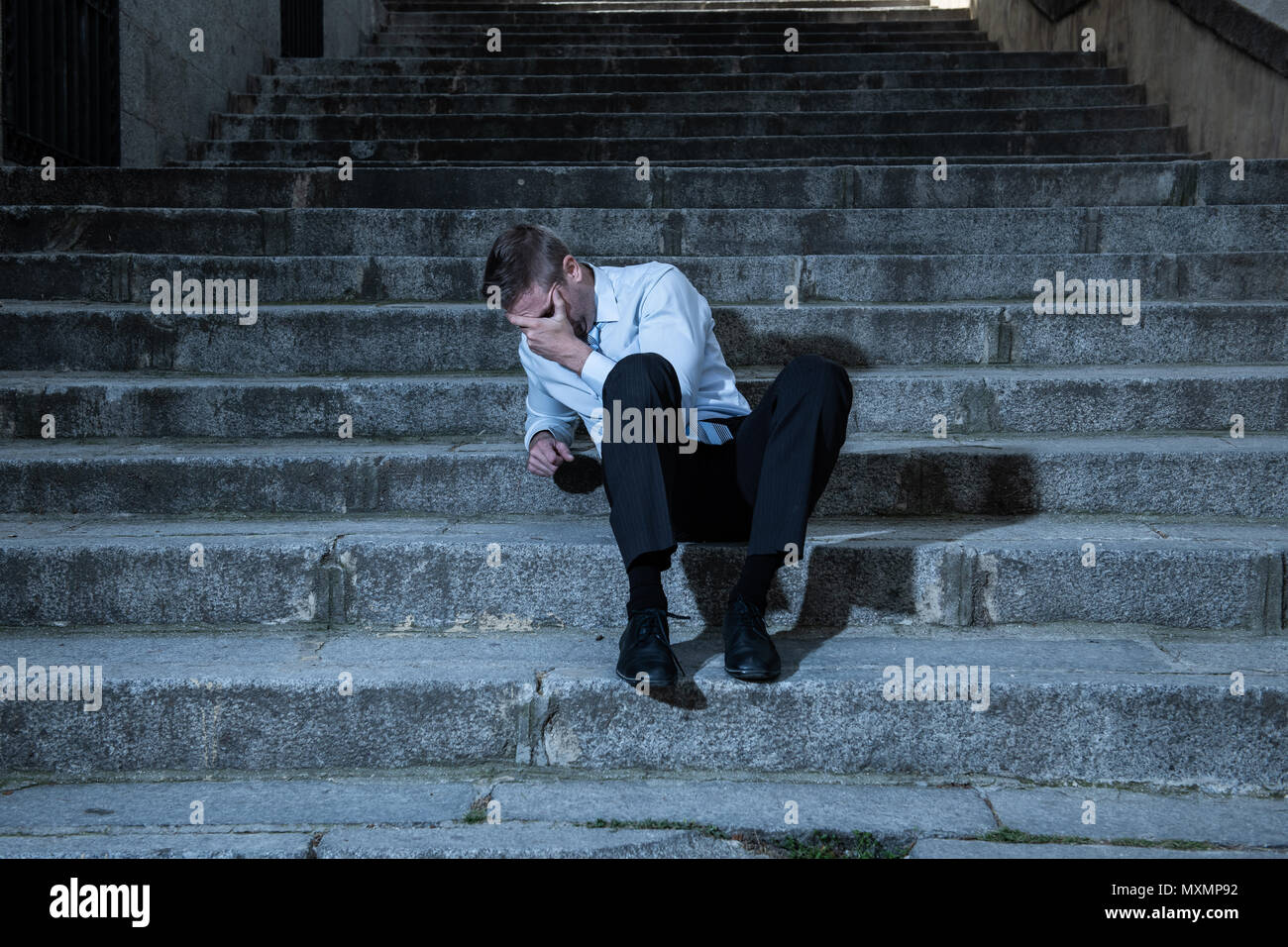 Man In Suit Crying High Resolution Stock Photography and Images - Alamy