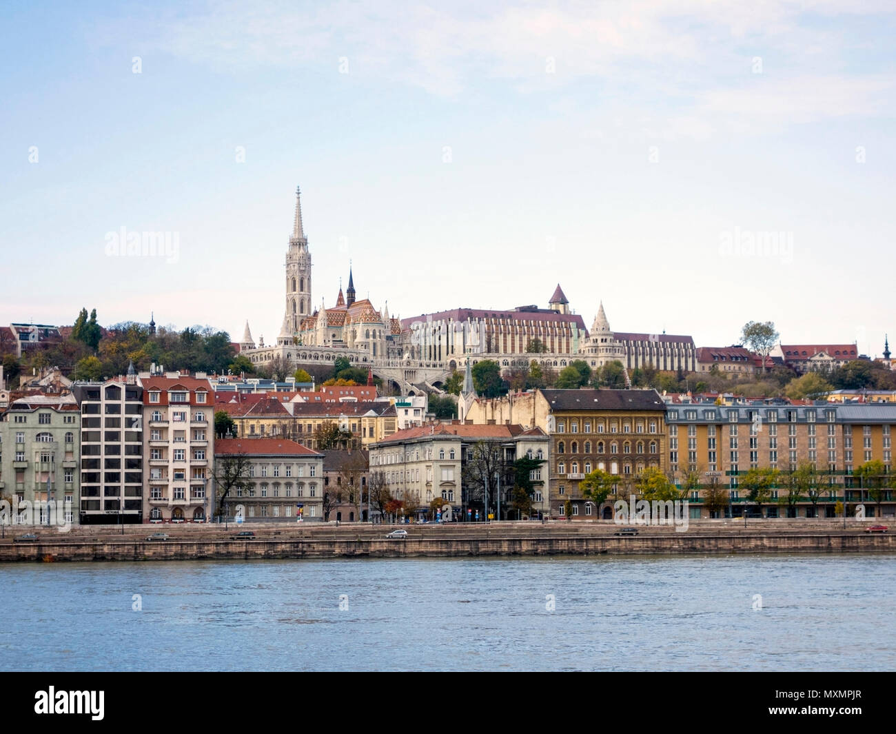 Budapest cityscape (Buda side Stock Photo - Alamy