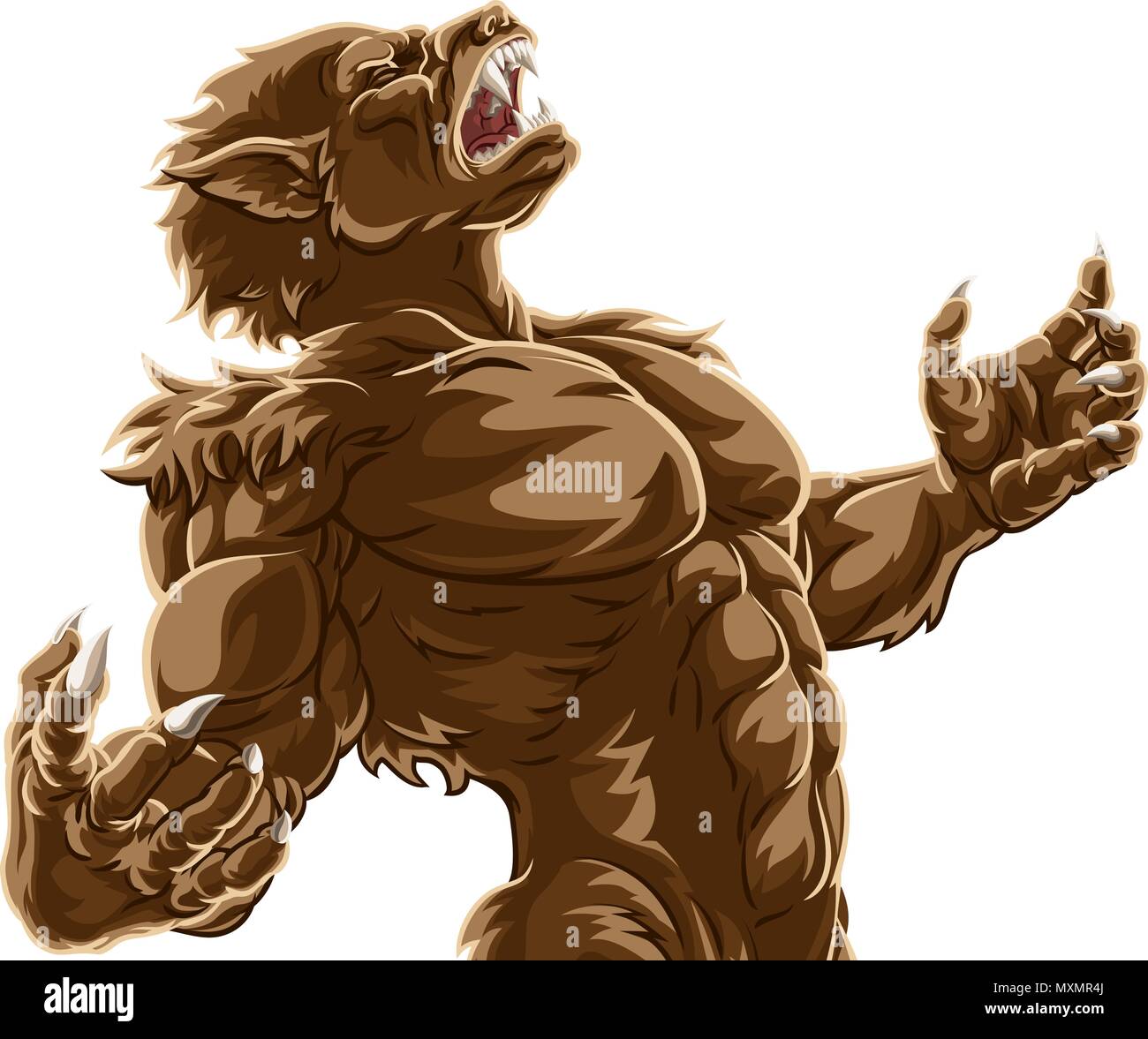 Horror werewolf hi-res stock photography and images - Alamy