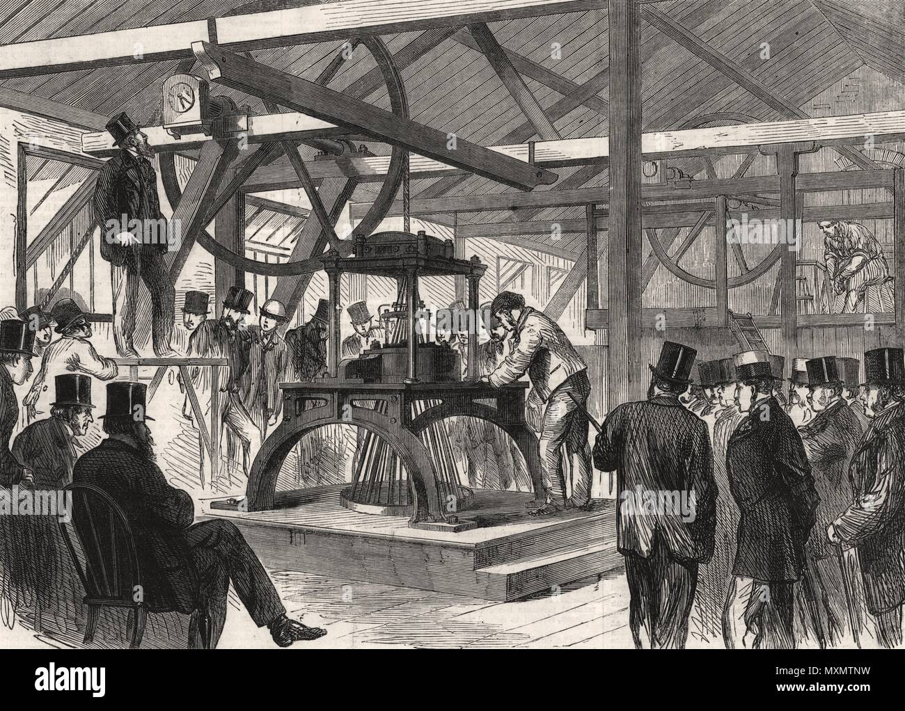 Completing the Atlantic Telegraph Cable, Morden Wharf, Greenwich ...