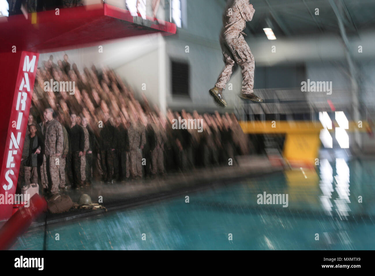 A U.S. Marine Corps Rct. with Kilo Co., 3rd Battalion, Recruit Training ...