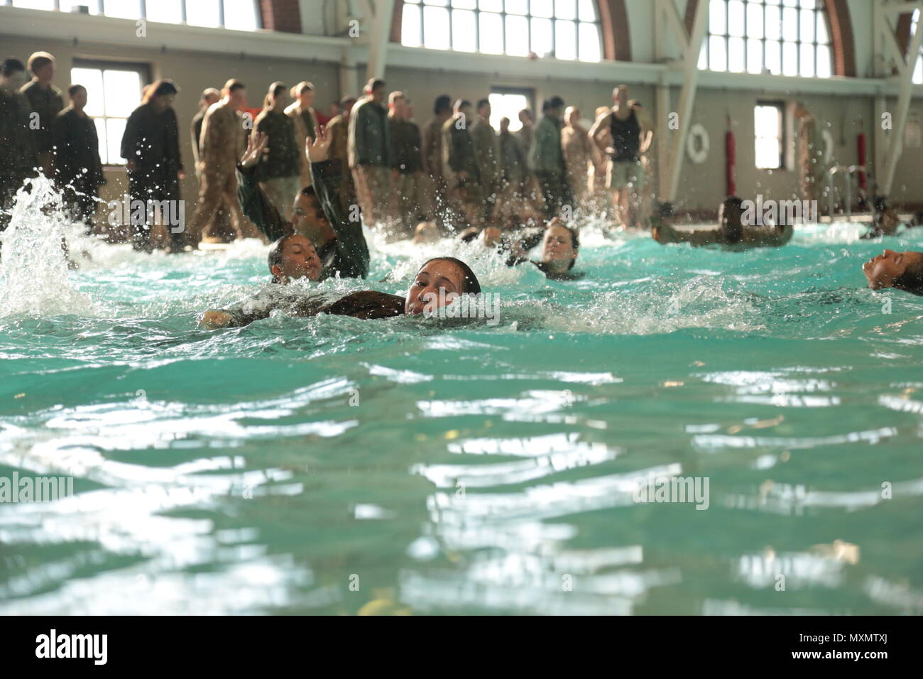 A U.S. Marine Corps Recruit with Company O., 4th Recruit Training ...