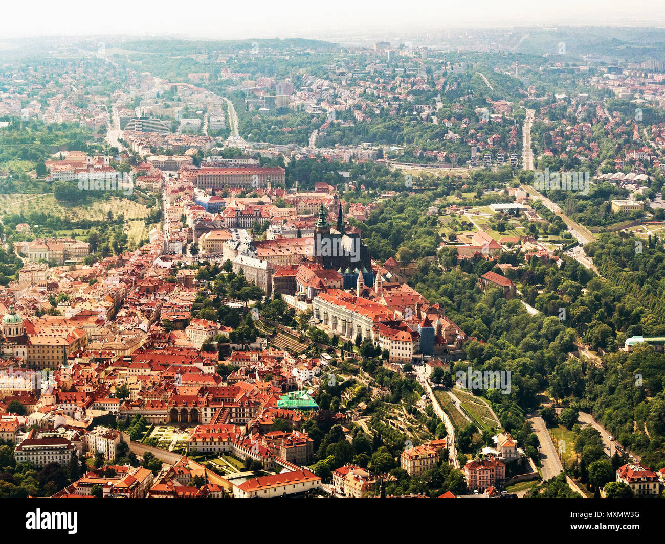 Prague castle view hi-res stock photography and images - Alamy