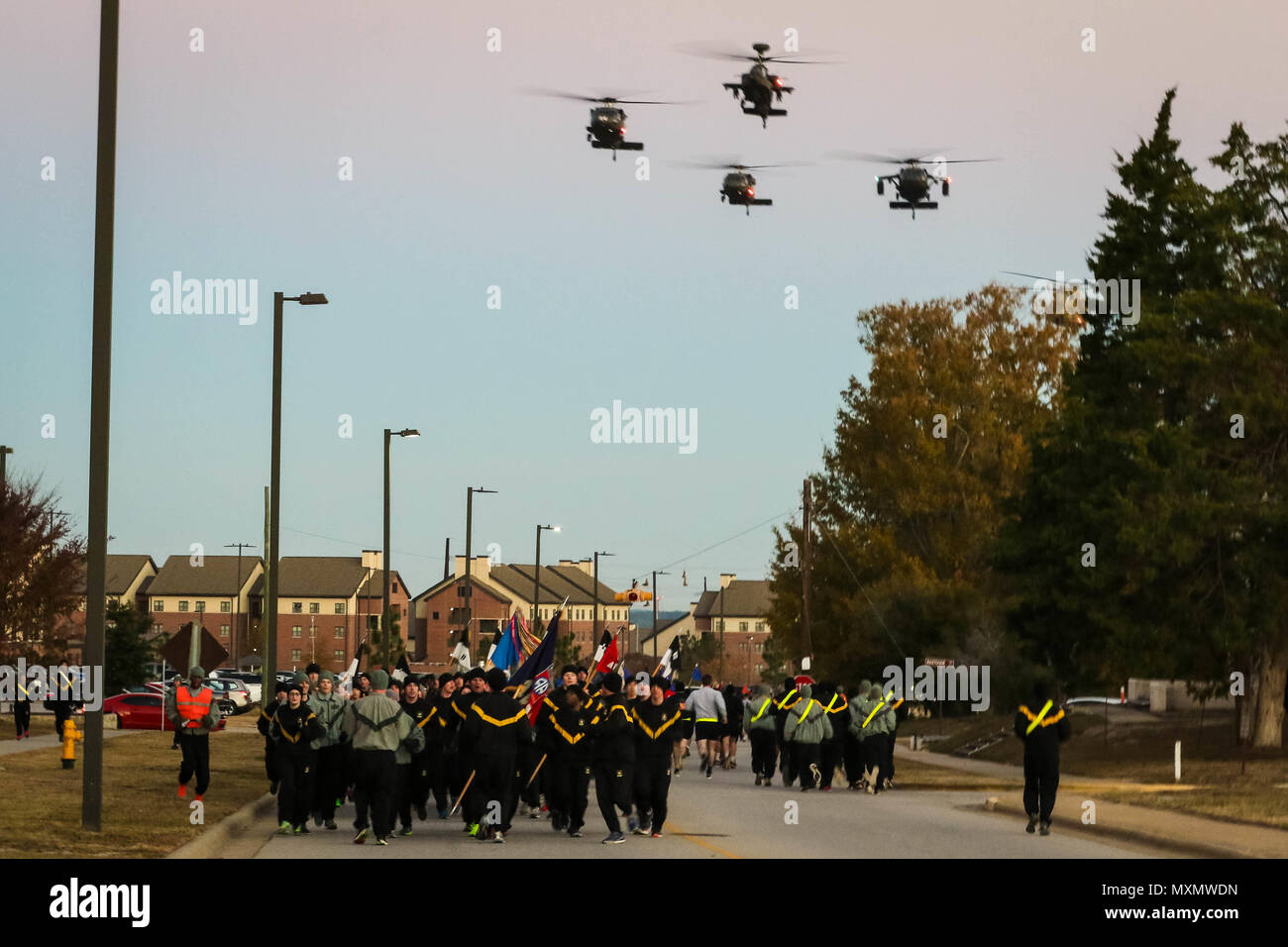 Command team from the 82nd Combat Aviation Brigade, 82nd Airborne ...
