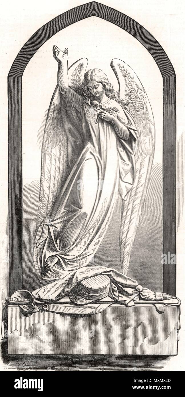 Monument to Lt-Col Pemberton, Times correspondent killed in France. UK ...