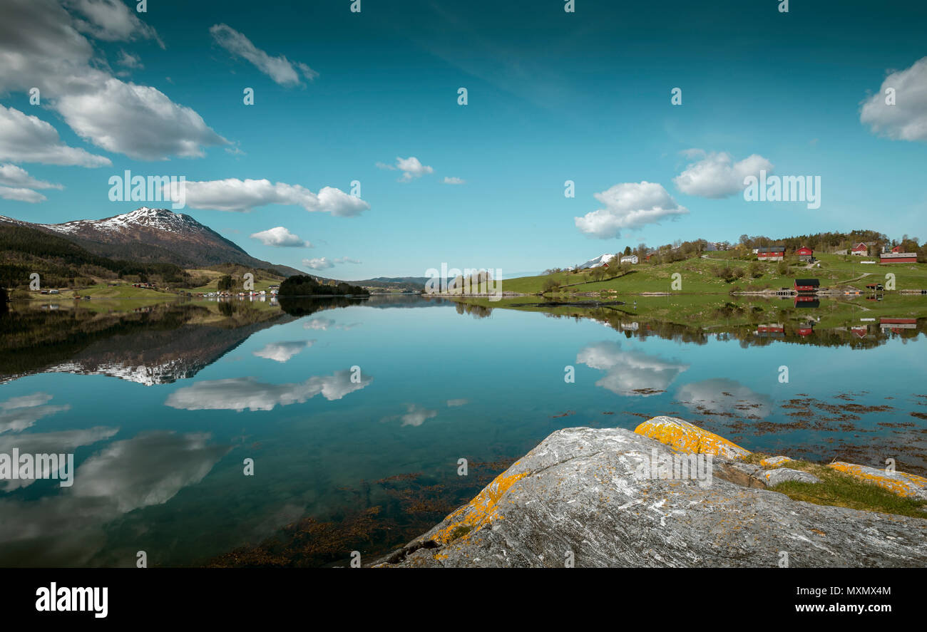 Idyllic nature of Norway Stock Photo - Alamy