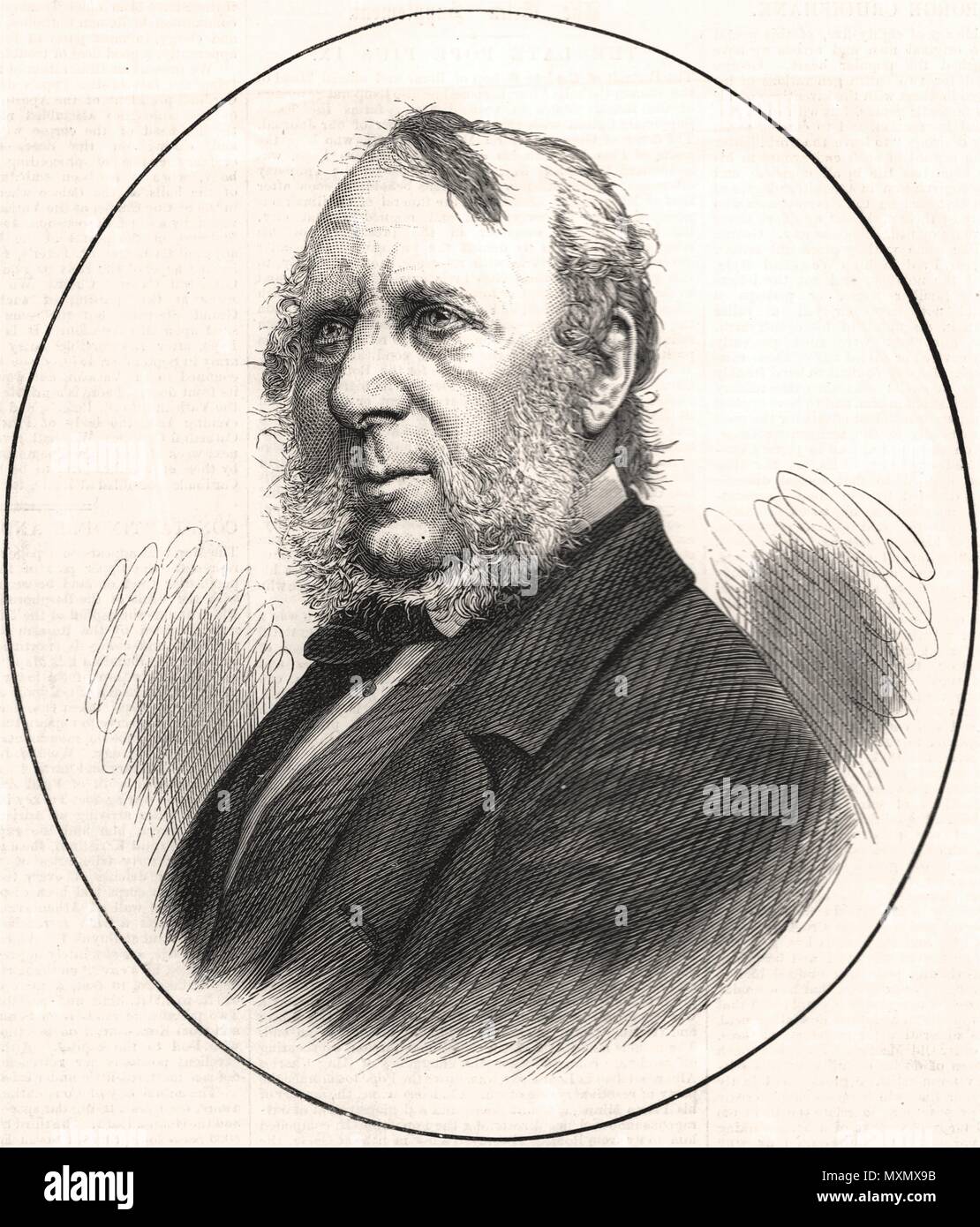 The late Mr. George Cruikshank. Portraits 1878. The Illustrated London ...