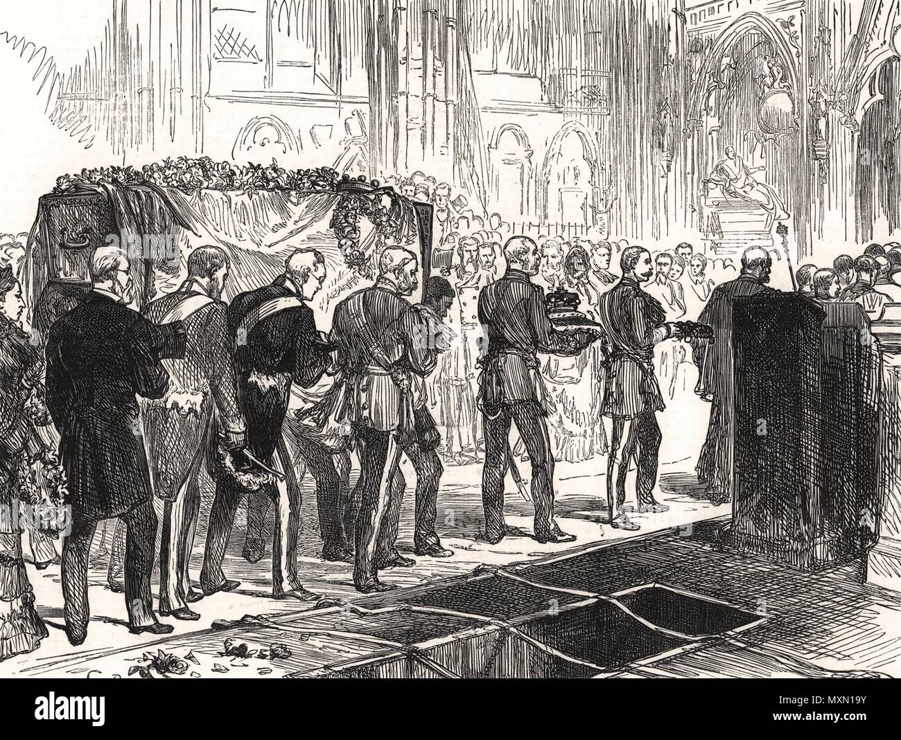 Funeral of Lord Lawrence in Westminster Abbey on Saturday last. London ...
