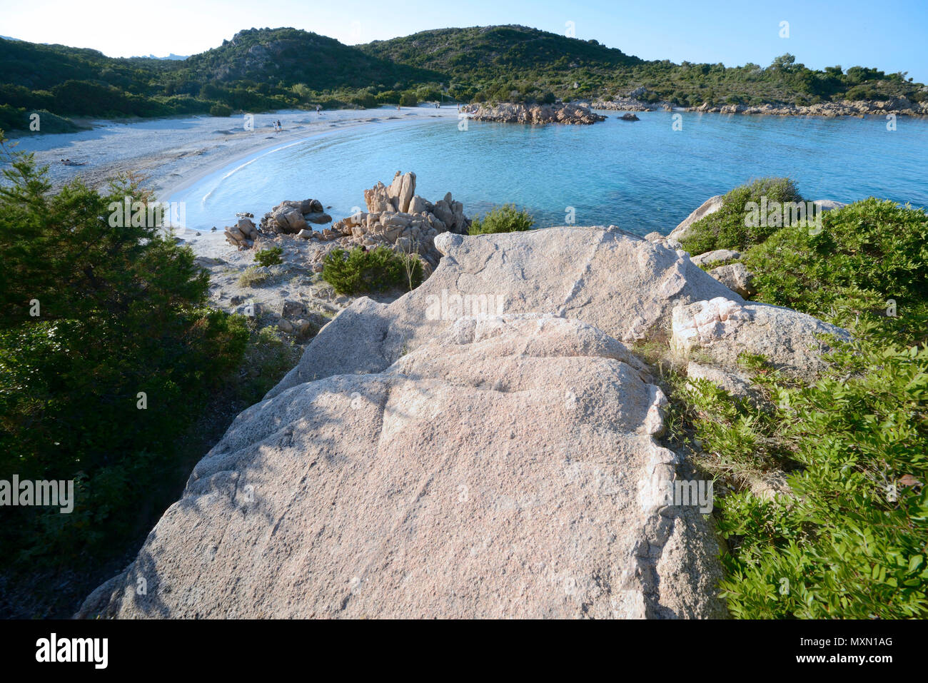 Sardinia, Italy: Granite Rock Stock Photo - Alamy