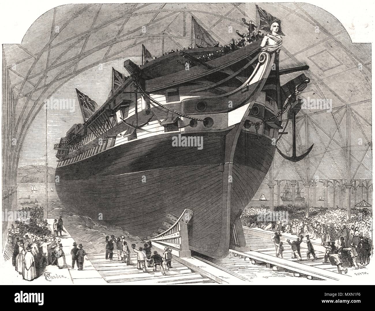 Hms pembroke hi-res stock photography and images - Alamy