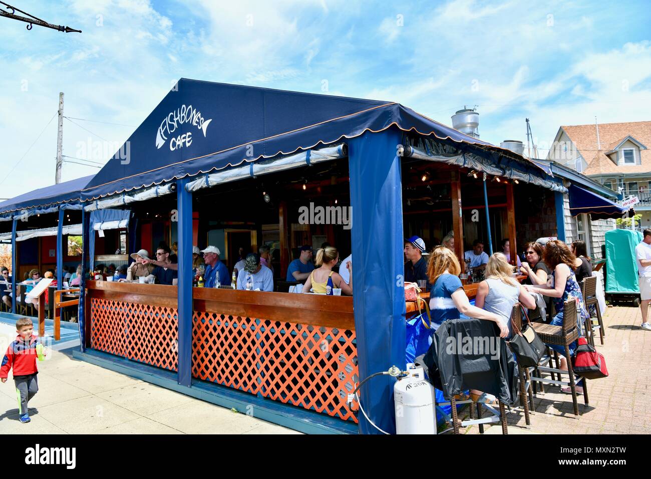 Fishbone cafe hi-res stock photography and images - Alamy