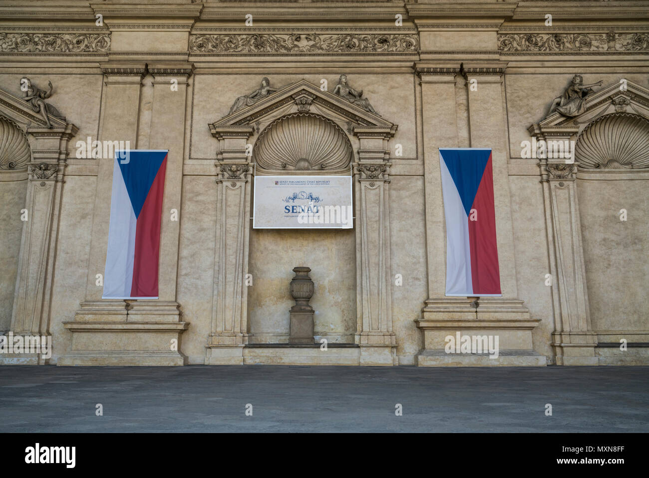 Czech parliament building hi-res stock photography and images - Alamy